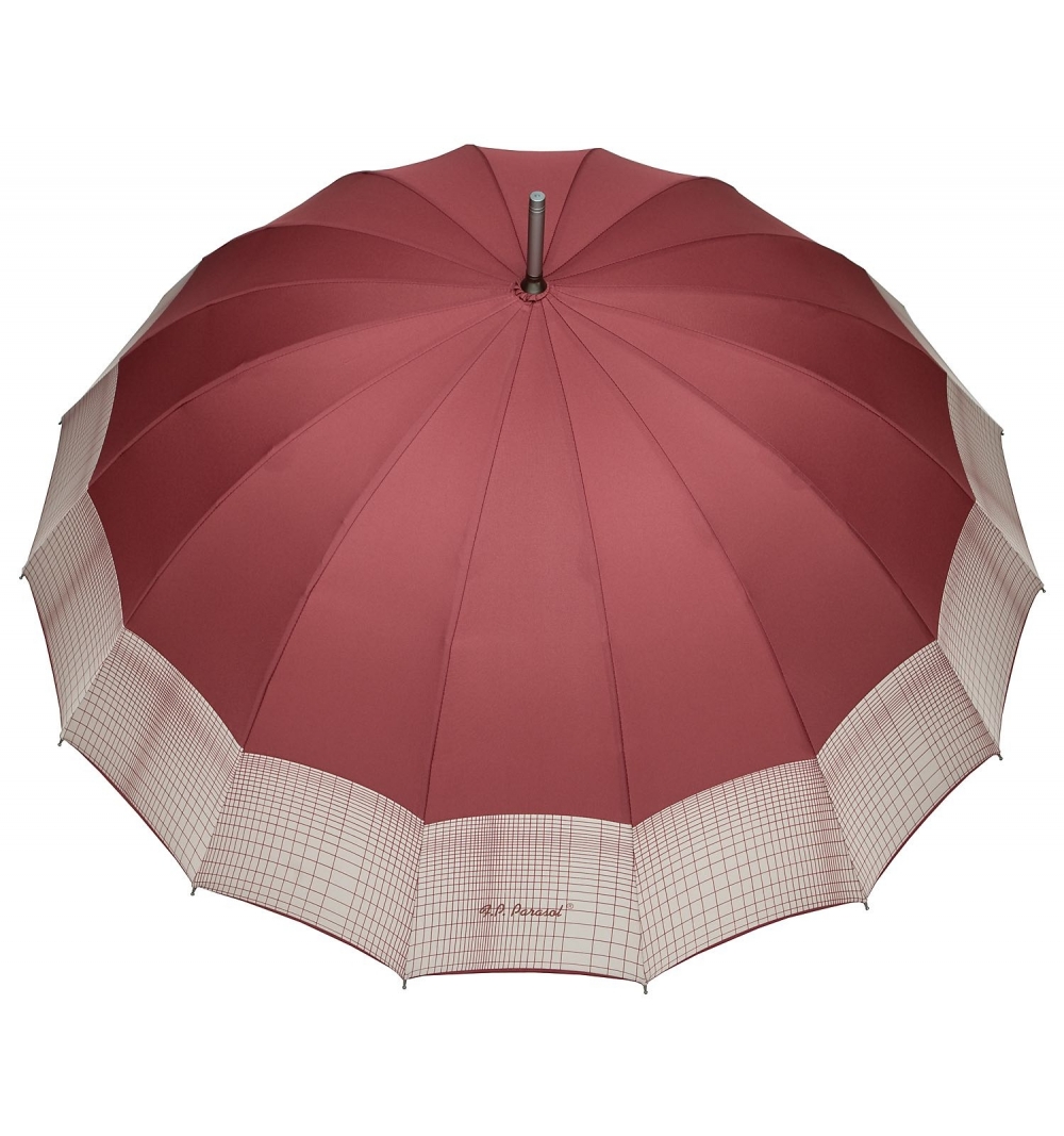 Sixteen Ribs very strong fiberglass and aluminium long Umbrella with ...