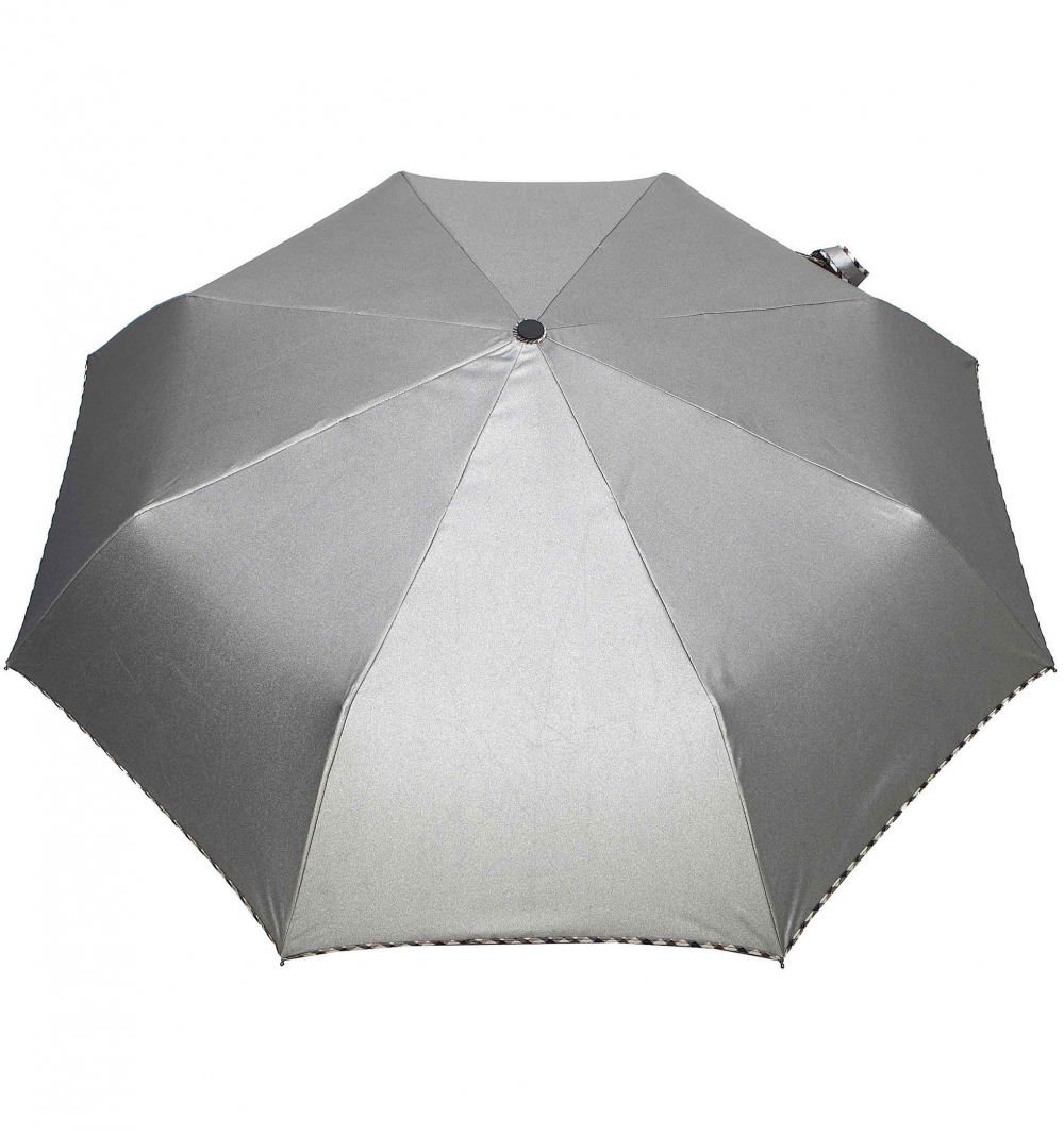 Metallic Carbon Steel 80km/h Umbrella - silver